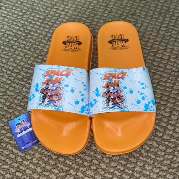 Warner Bros. | Shoes | Space Jam Slides Nwt | Poshmark